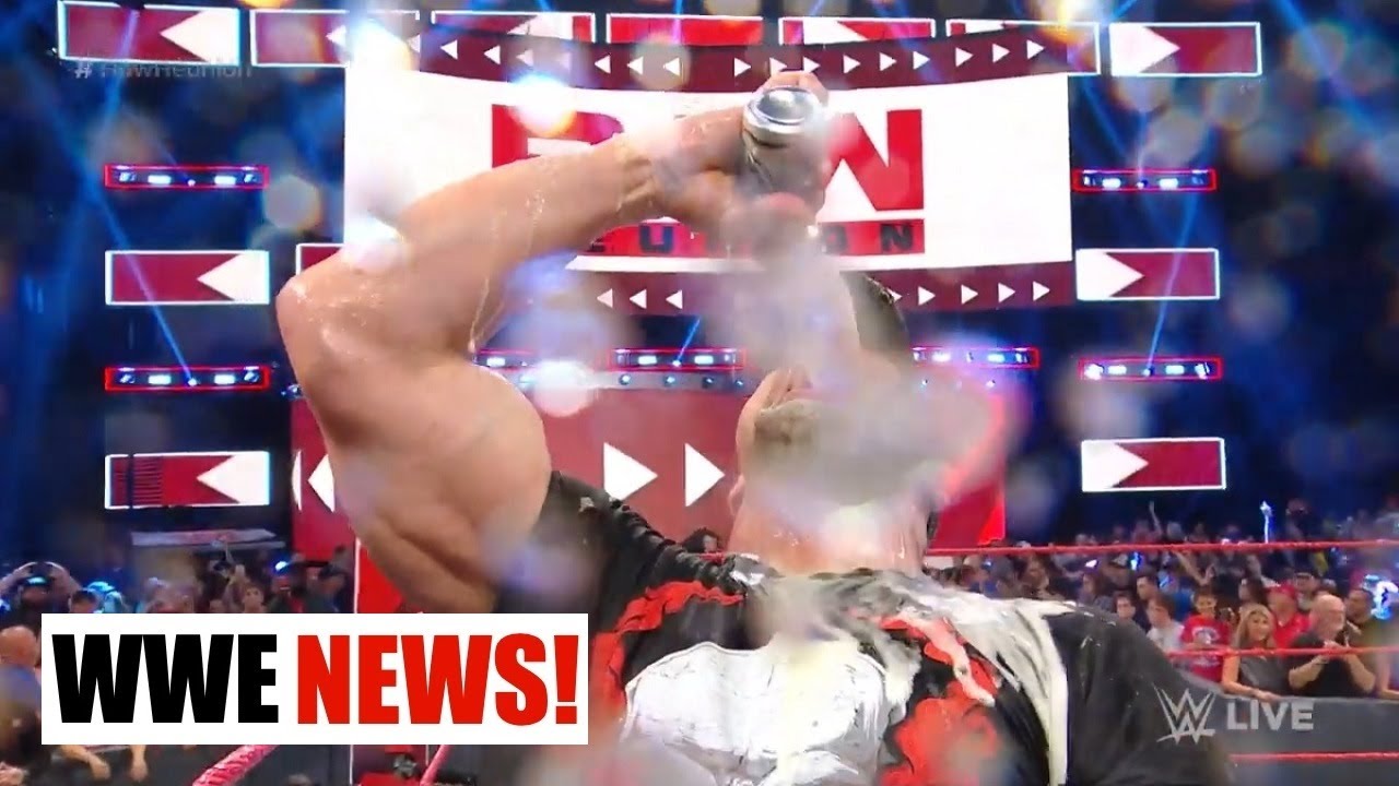 "Stone Cold" Steve Austin Has A BEER BATH At WWE Raw Reunion! - YouTube