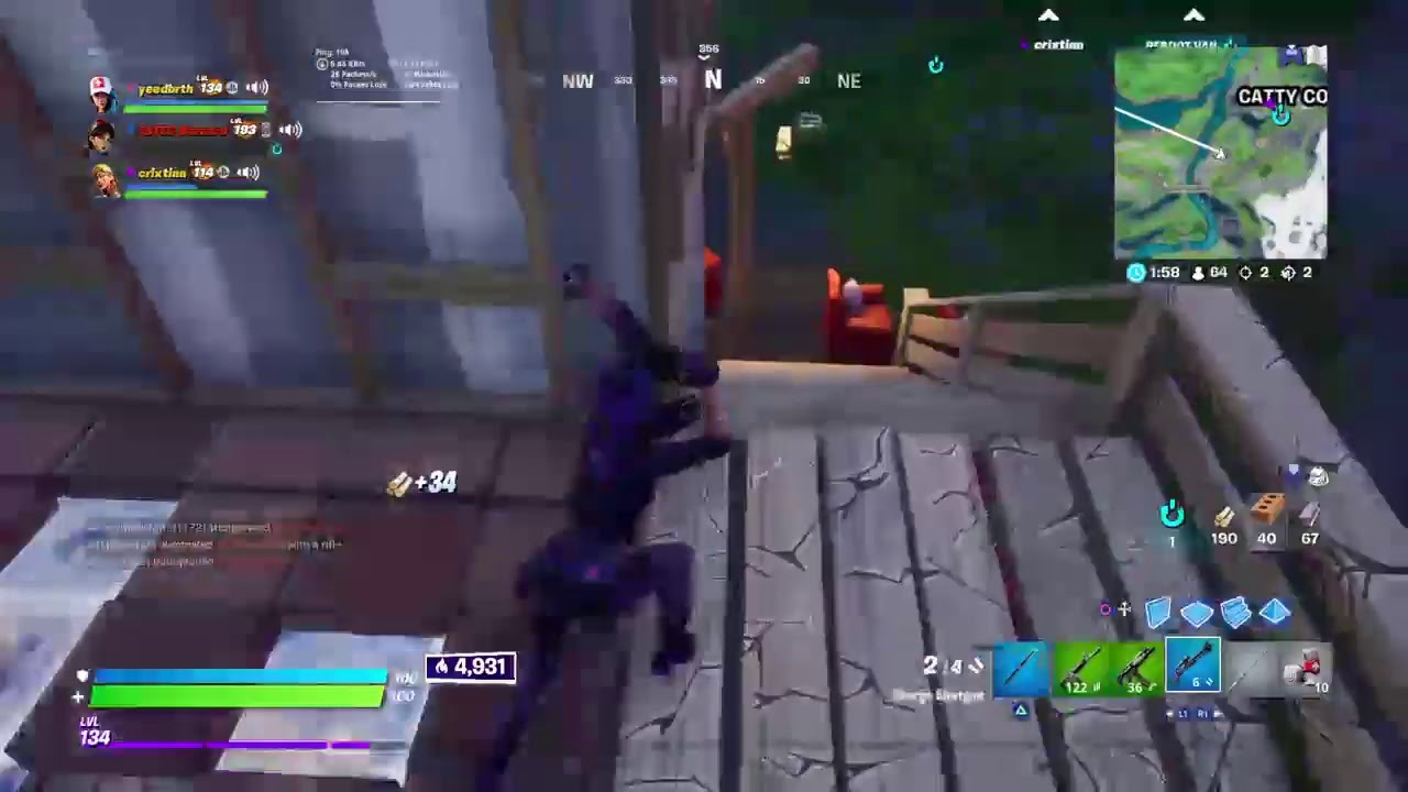 Sweating in fortnite - YouTube