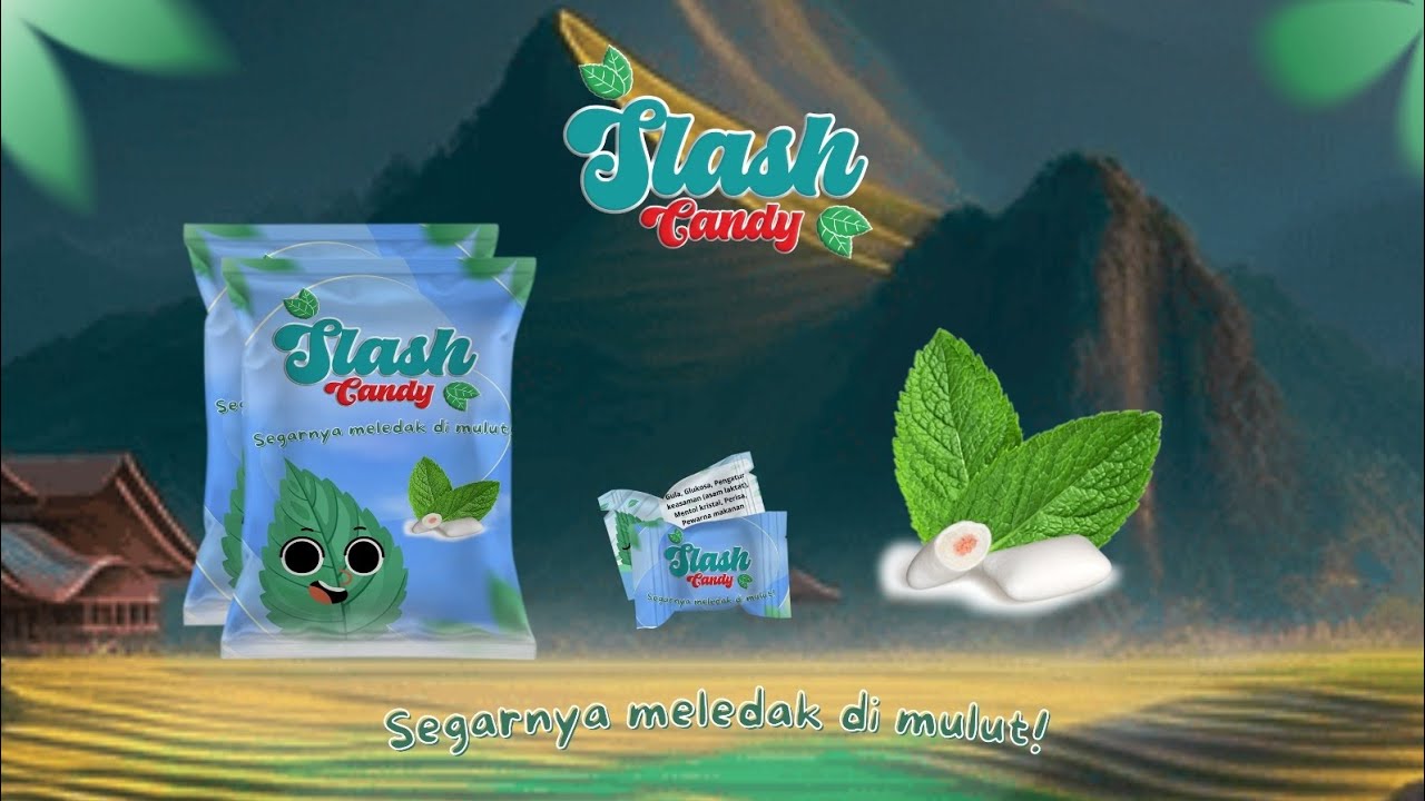 IKLAN RADIO Segarnya Nafas Bareng Slash Candy - YouTube