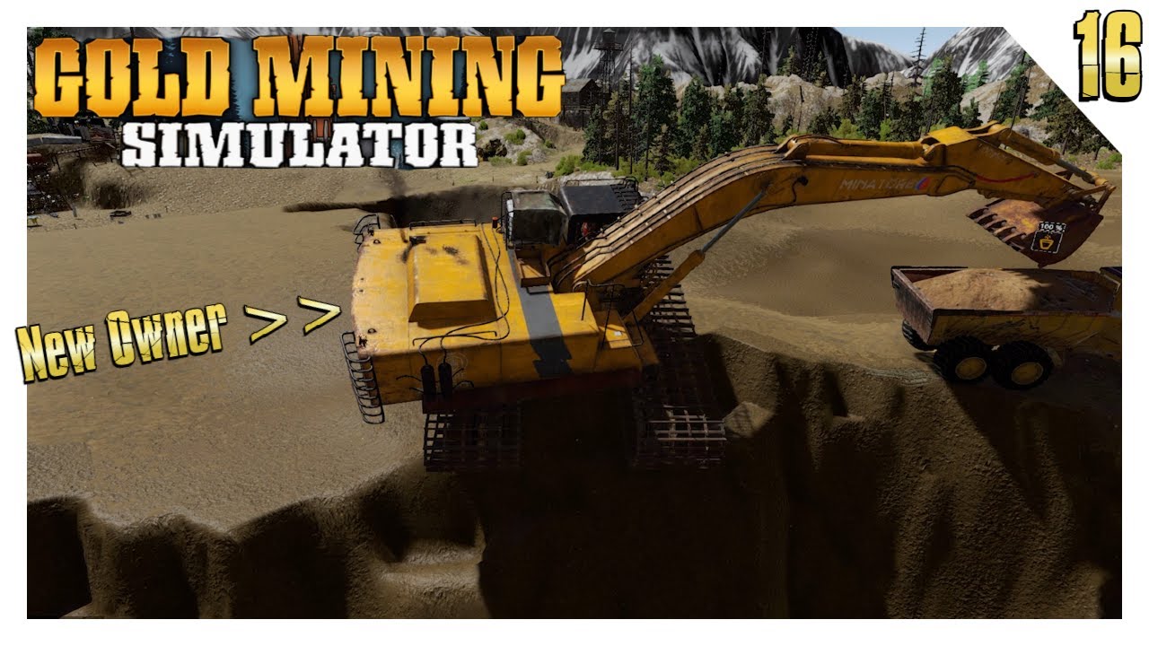 Bought the HUGE EXcavator and Pulled 150 oz off 2200 cubic Yds | Ep 16 | Gold Mining Simulator ...