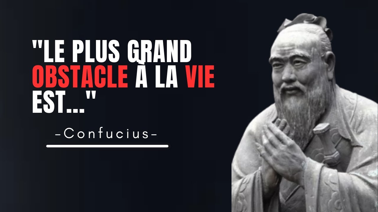 Les paroles Inspirantes de Confucius : 50 Citations pour CHANGER votre ...