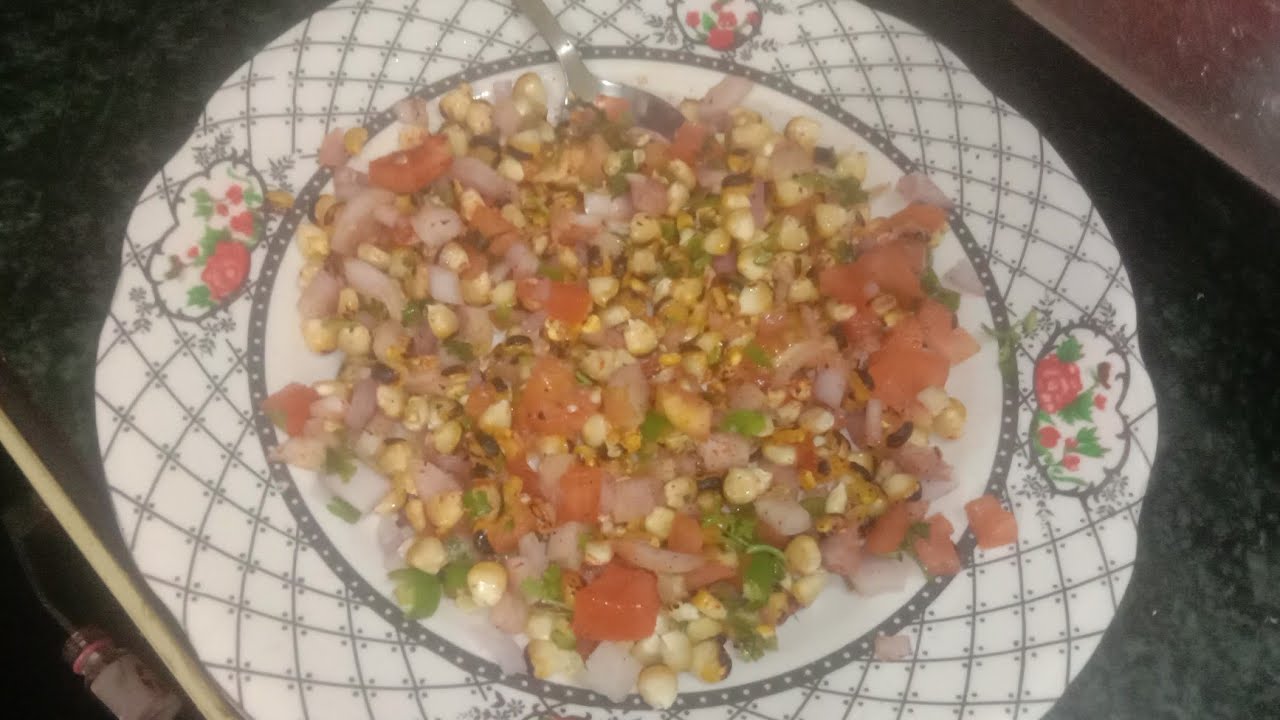 special bhuta chaat recipe|roasted cone recipe |bhune hue bhute ki ...