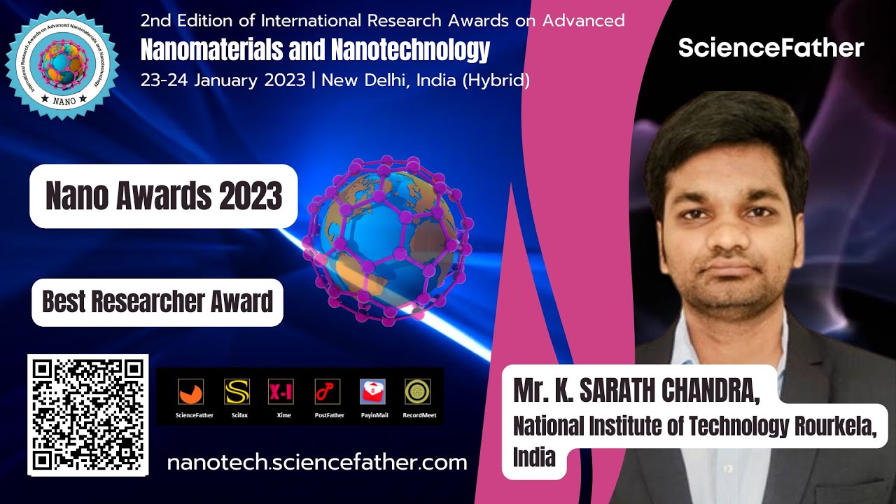 Mr. Sarath Chandra K | National Institute of Technology Rourkela ...