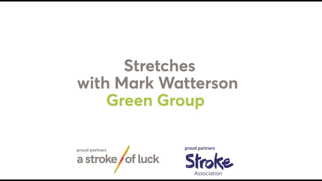 Green Group - Stretches with Mark Watterson - YouTube