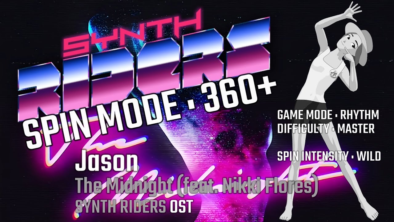 Synth Riders Jason The Midnight (feat Nikki Flores) Master Spin 360 ...