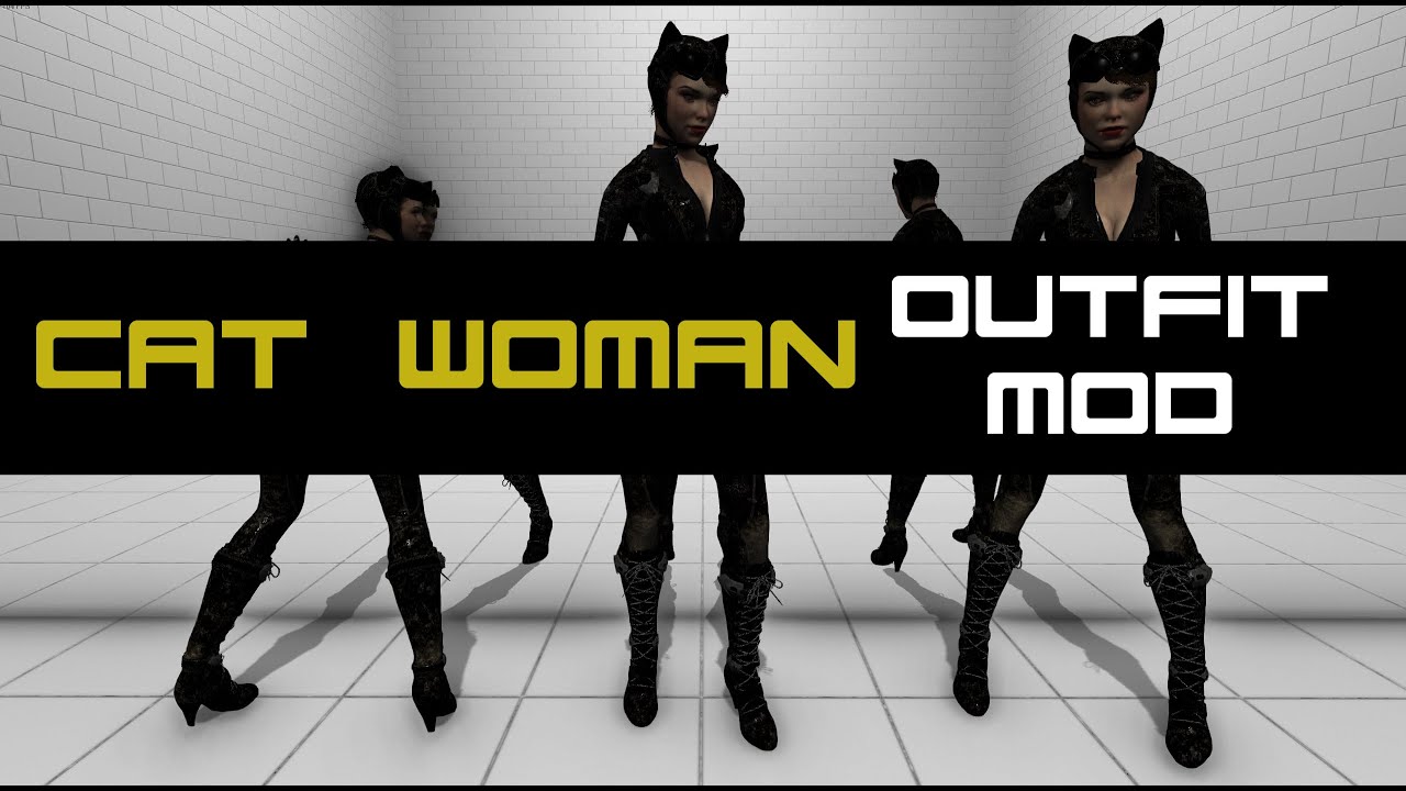 Haydee 2 Cat Woman Outfit Mod - YouTube