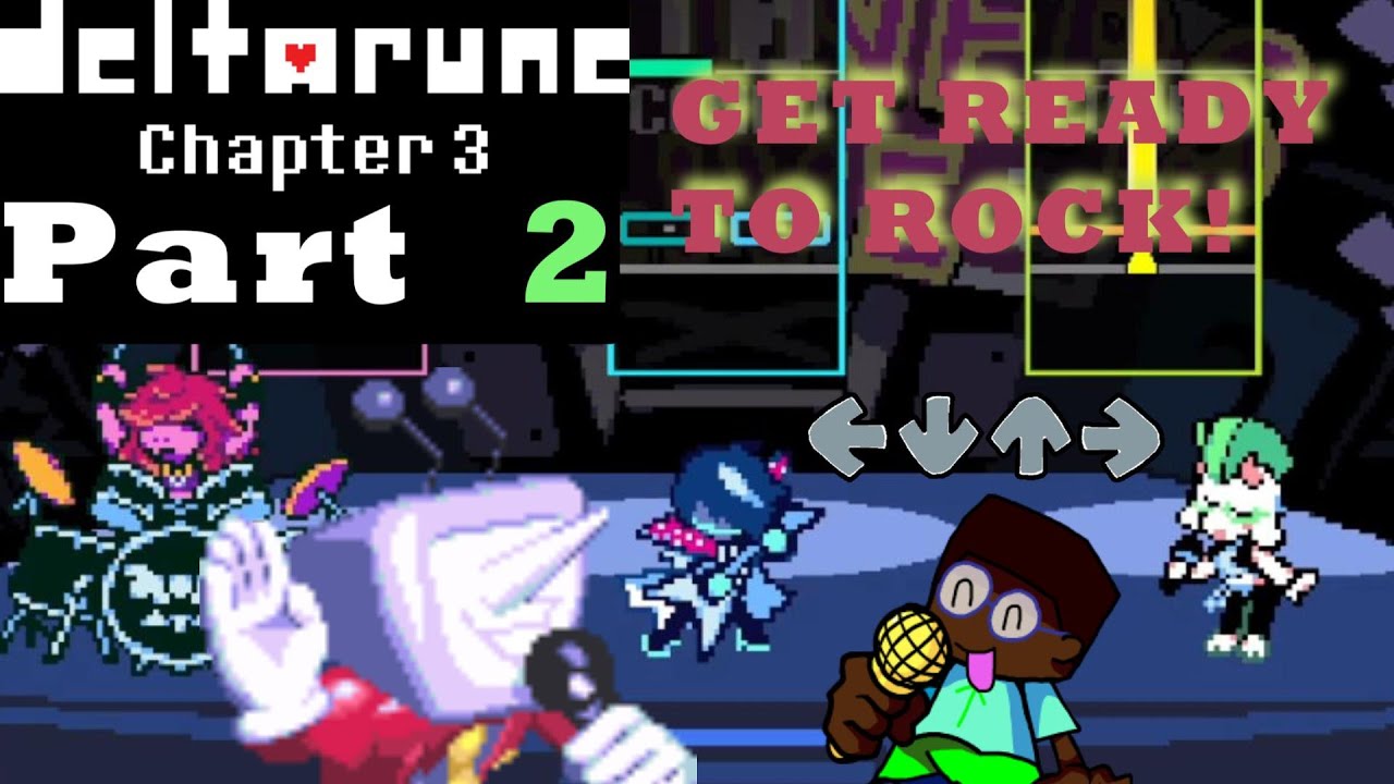 Deltarune Chapter 3: Part 2 - Get Ready To Rock!!! - YouTube