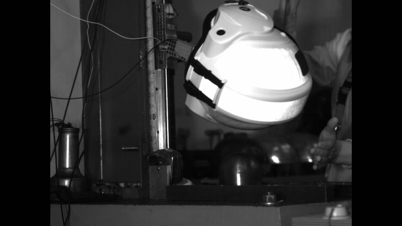 Oregon Ballistic Labs - Flight Helmet Drop Impact Testing - YouTube