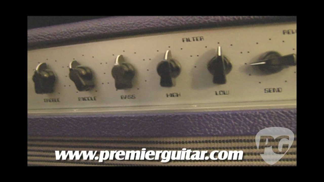NY Amp Show '10 - Bludotone Amps Hi-Plains Drifter Demo - YouTube