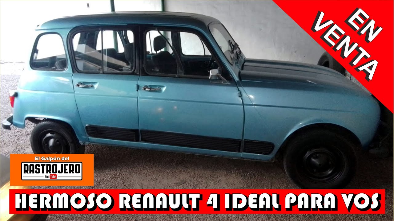 EN VENTA HERMOSO RENAULT 4, ESTE ES UNCLÁSICO PARA VOS, Aníbal Ilundain ...