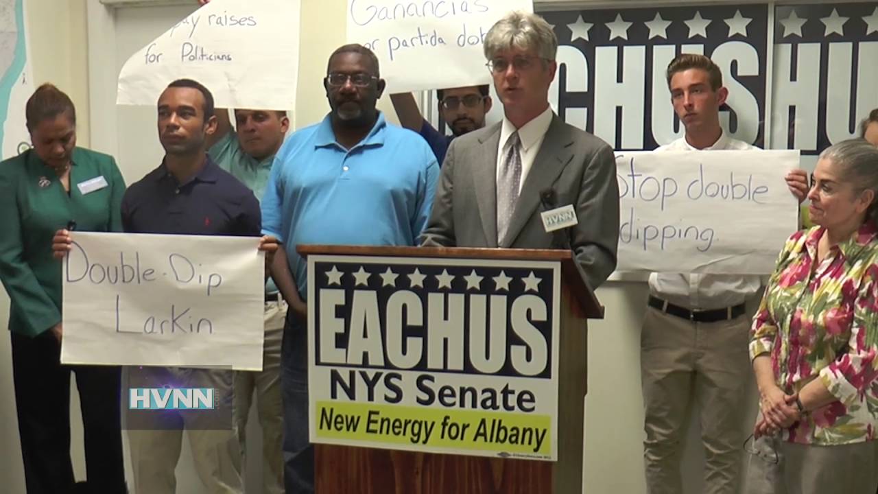NYS 39th Senate District Candidate Chris Eachus on Pay Raises - YouTube