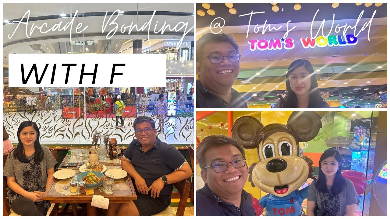 Arcade Bonding with F at Tom's World | From High School to Now - YouTube