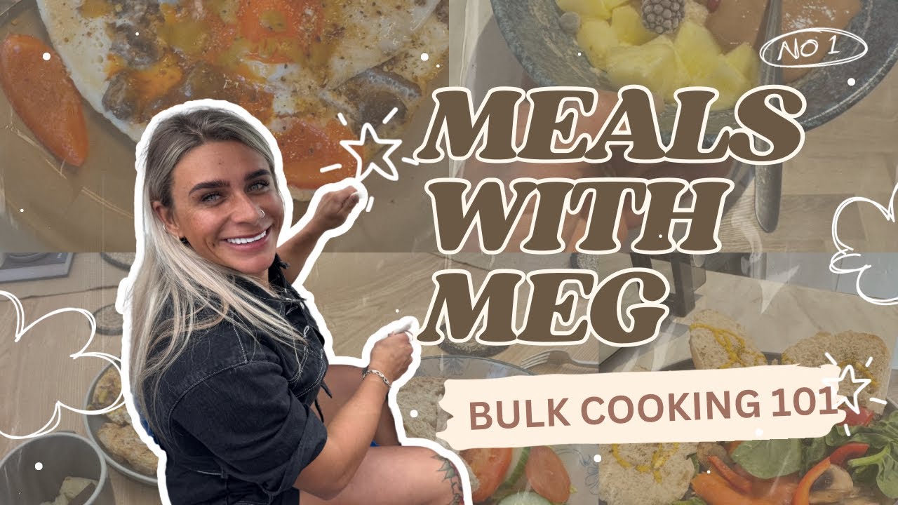 HOW TO BULK COOK LIKE A PRO - YouTube