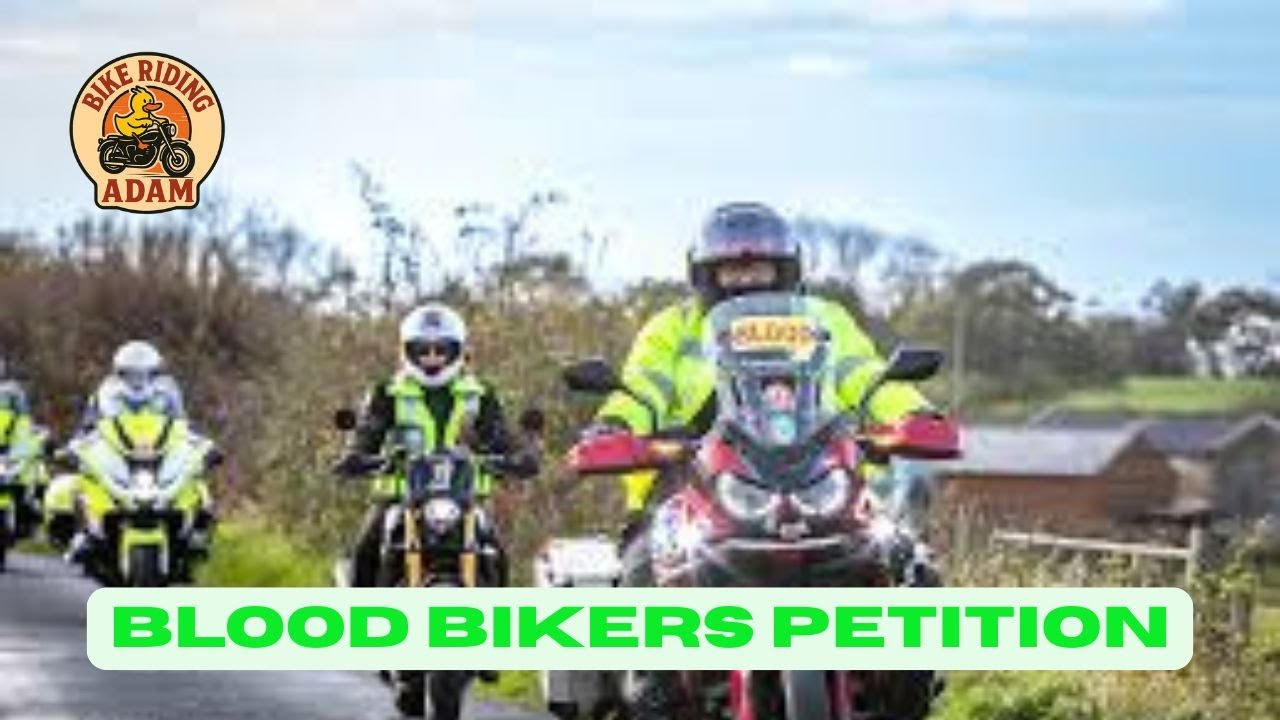 Blood Bikers Petition for Green Lights - YouTube