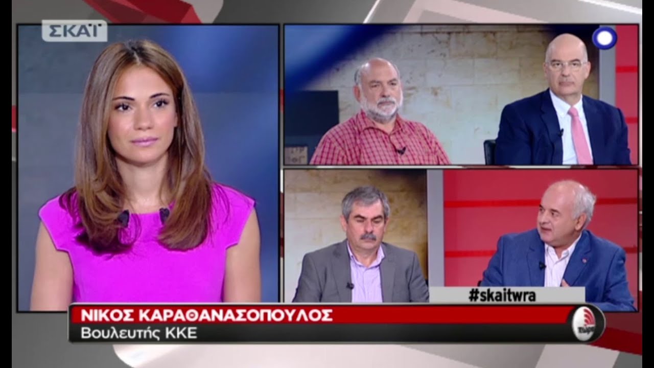 ΠΑΡΕΜΒΑΣΗ ΤΟΥ Ν. ΚΑΡΑΘΑΝΑΣΟΠΟΥΛΟΥ ΣΤΟΝ ΣΚΑΪ - YouTube
