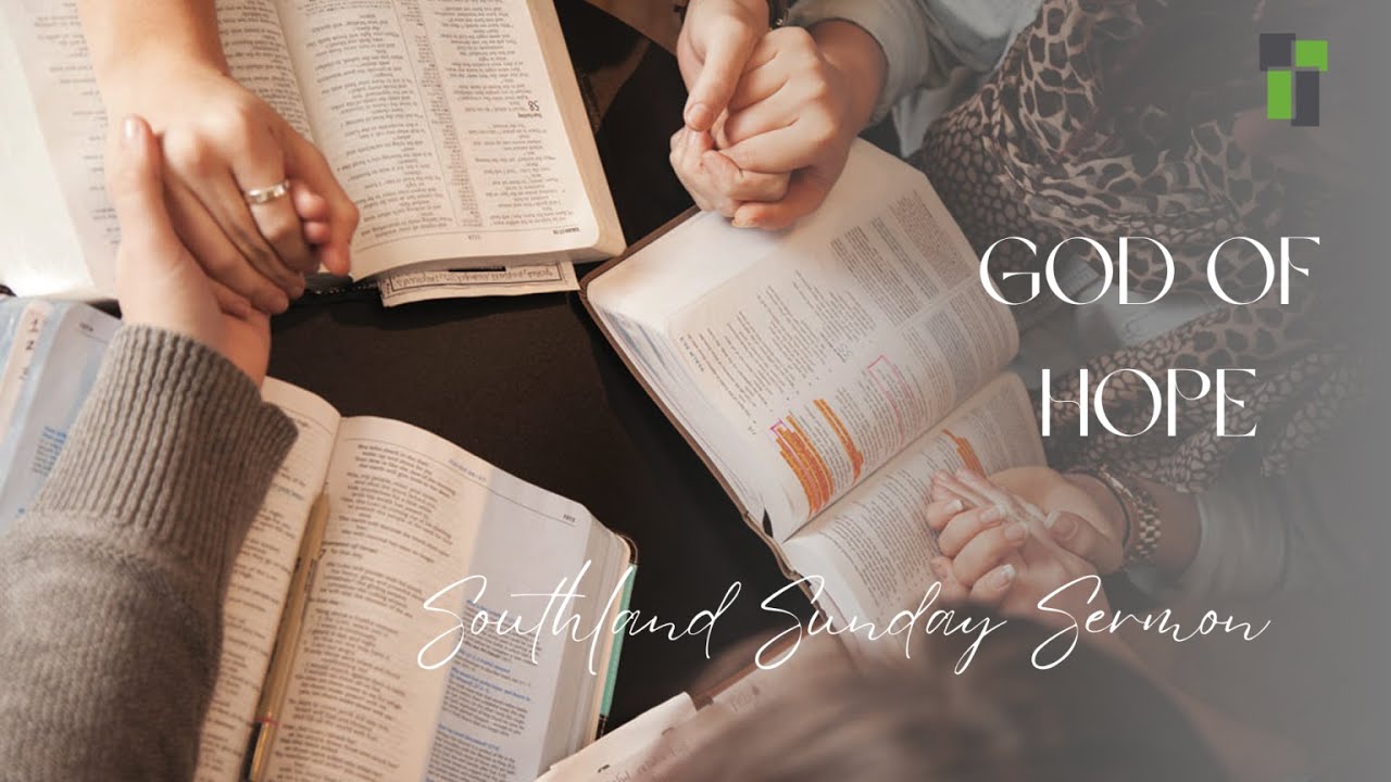 Sunday AM Sermon: God of Hope | Sarah Cheesman | August 31st, 2025 ...