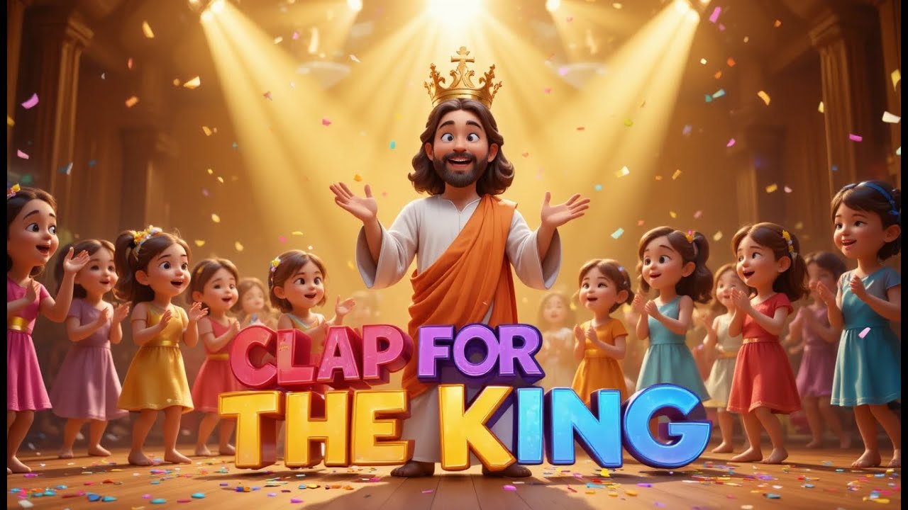 Clap For Jesus The King | Christian Kids Songs | Kids Songs | Kids ...