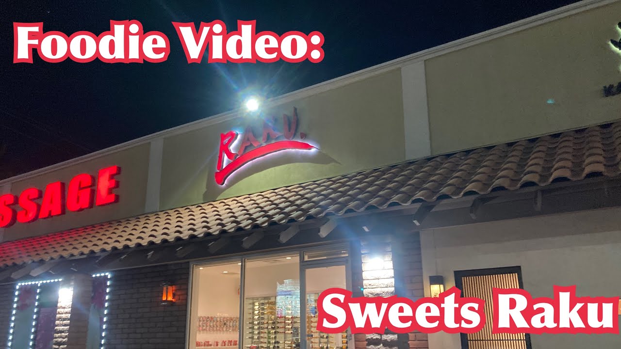 Foodie Video: Sweets Raku - YouTube