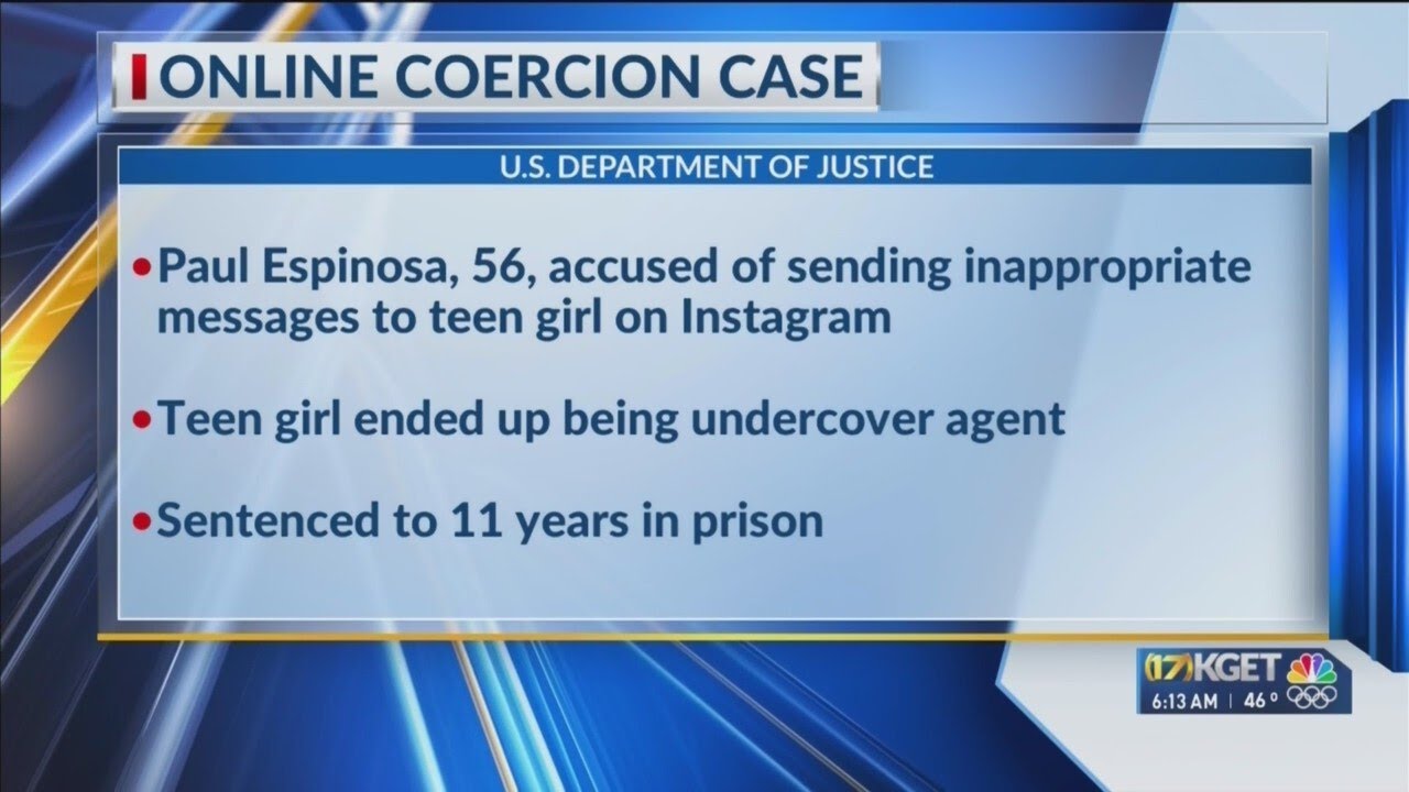 Clovis man sentenced to 11 years for sending inappropriate messages to ...