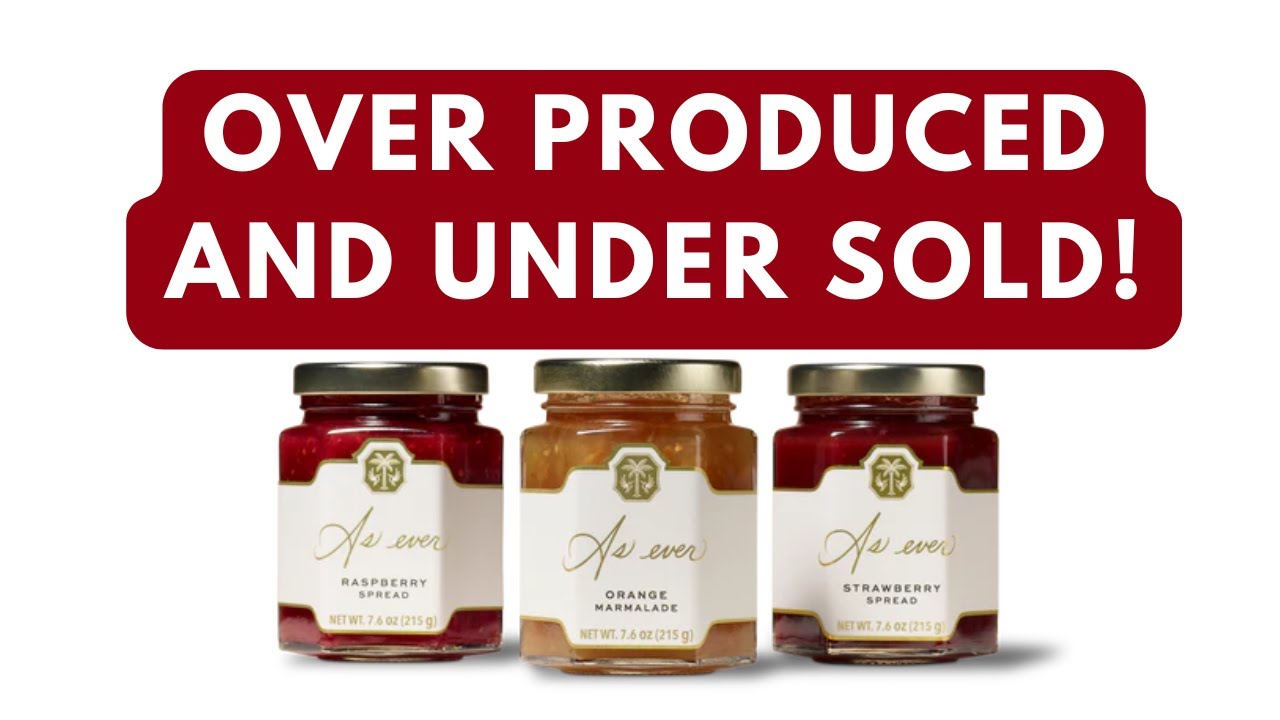 SHOCKING! AS EVER, PRODUCTS ARE OVERPRODUCED AND NOT SELLING! - YouTube