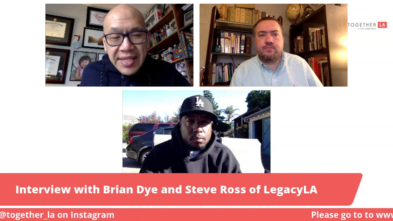 Interview with Brian Dye & Steve Ross of LegacyLA - YouTube