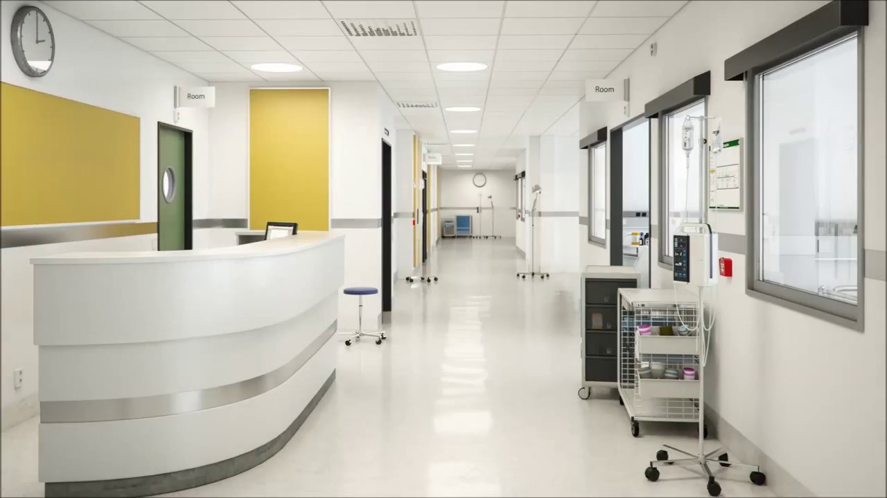 Why adding vertical sound absorption is a good idea in hospitals - YouTube