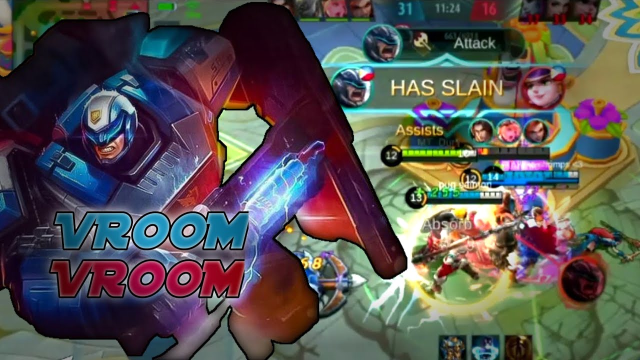 All TANK Mayhem Gameplay, Full Stun, NO ESCAPING | Mobile Legends - YouTube