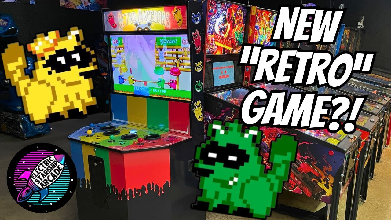 New Game Alert! Let's Play Retro Raccoons! - YouTube