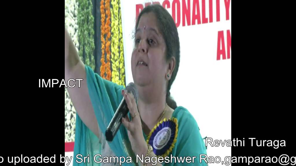 How to Achieve Goals by Revathi Turaga at IMPACT Tirupati - YouTube