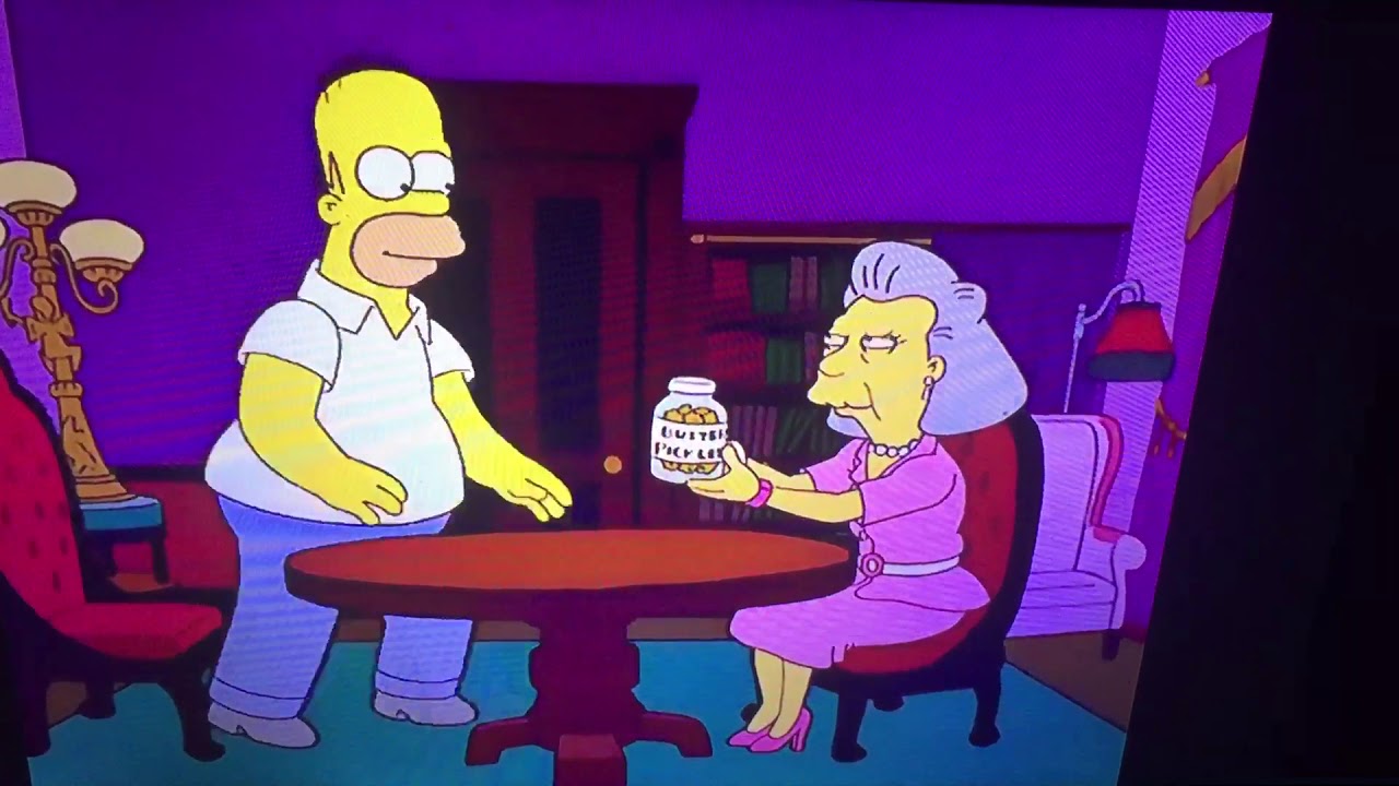 Homer opens a jar - YouTube