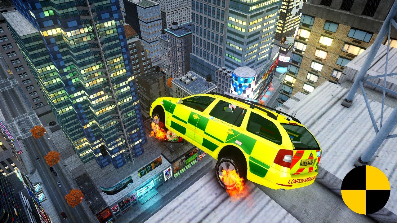 GTA 4 CRASH TESTING REAL CAR 554 - YouTube