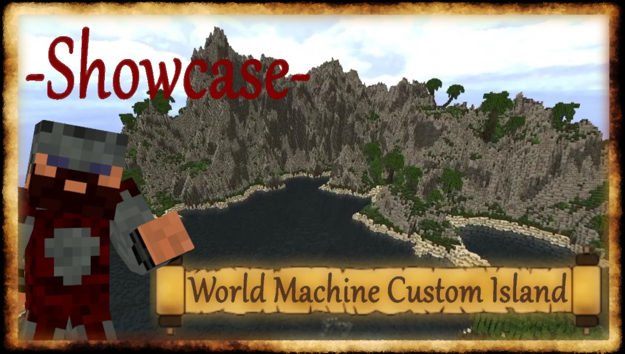 World Machine: Custom Island Map - YouTube