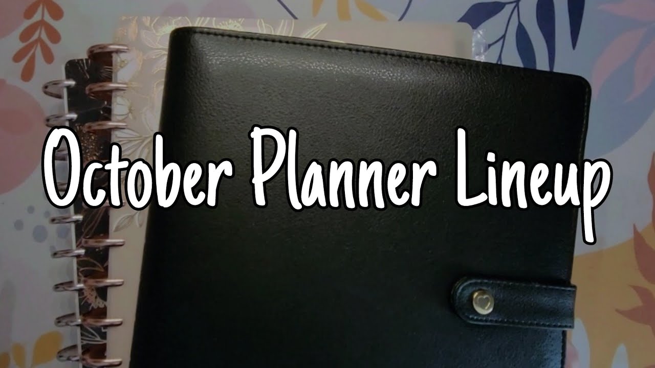 October Planner Lineup and Setup | Happy Planner Classic and Big Sizes ...