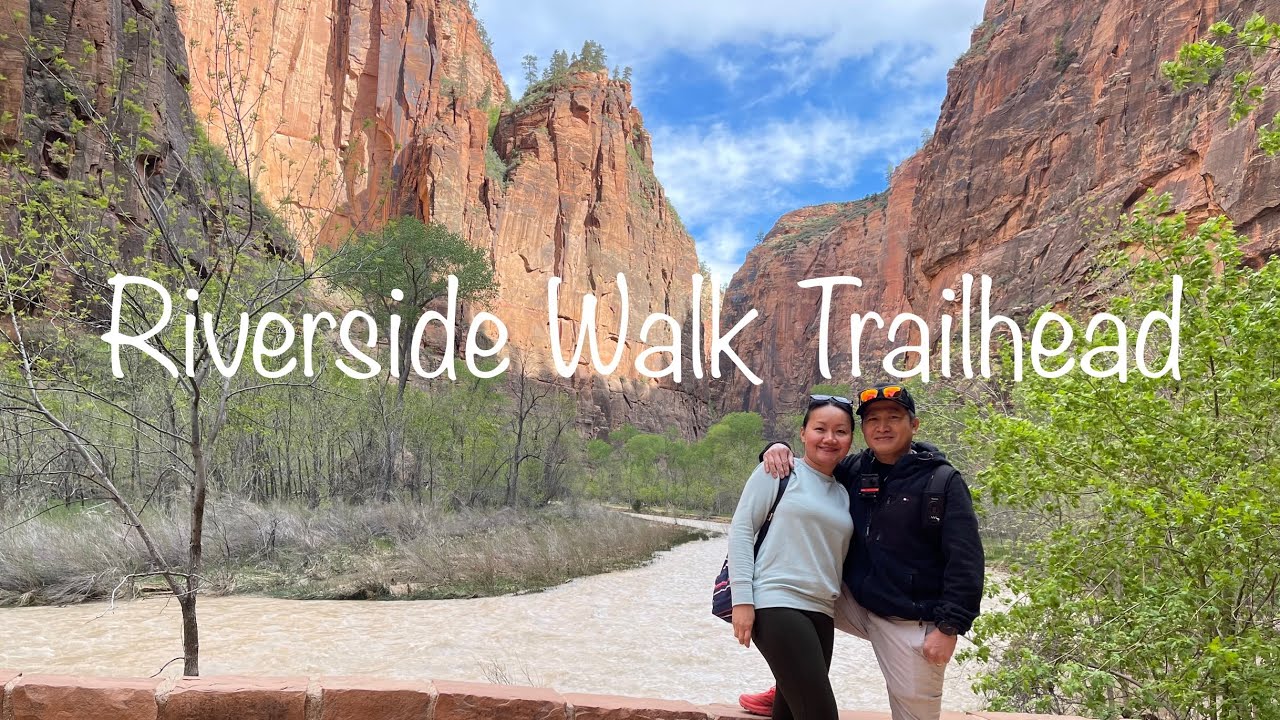 ZION NATIONAL PARK - Riverside Walk Trailhead, Utah - YouTube