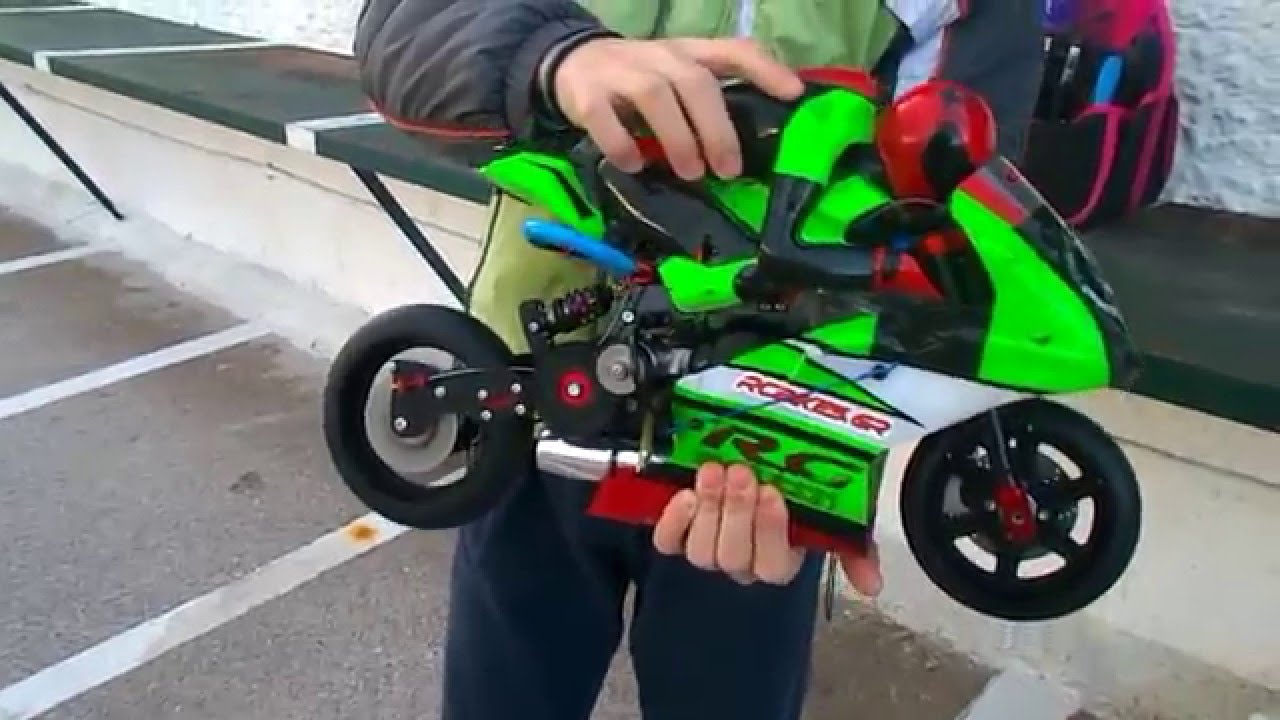RG Evolution Nitro bike First run - YouTube