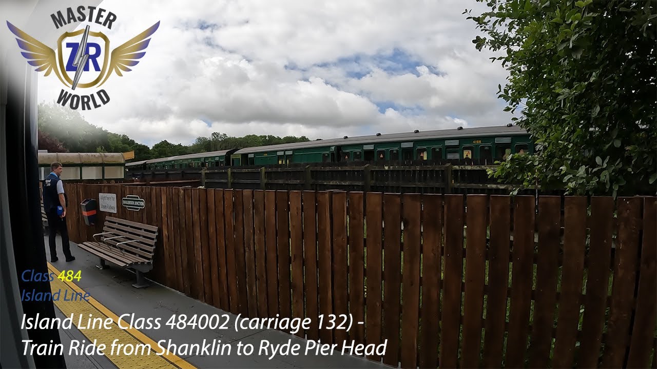 Island Line Class 484002 (carriage 132) - Train Ride from Shanklin to ...