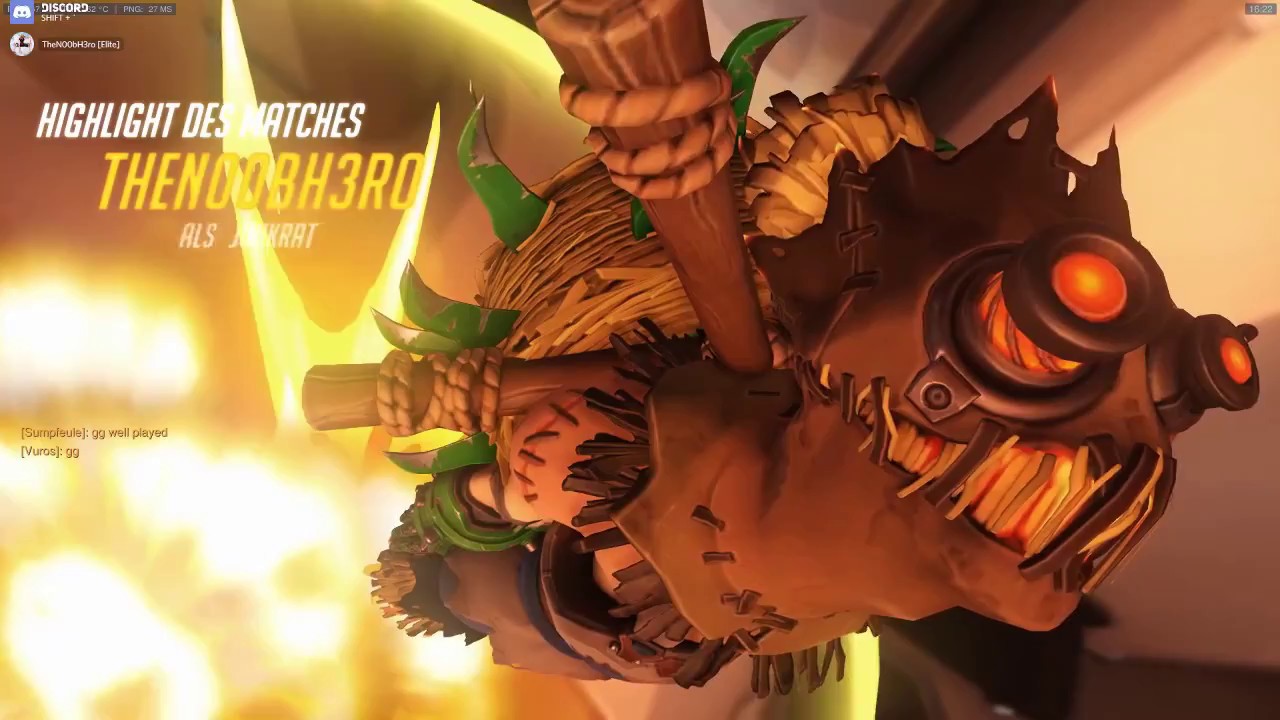 Overwatch Play of the Game - Funny Team Kill with Junkrat Bomb - YouTube