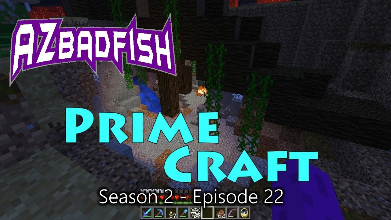 PrimeCraft (Vanilla SMP) - S2:E22 - The Cave of Evil? - YouTube