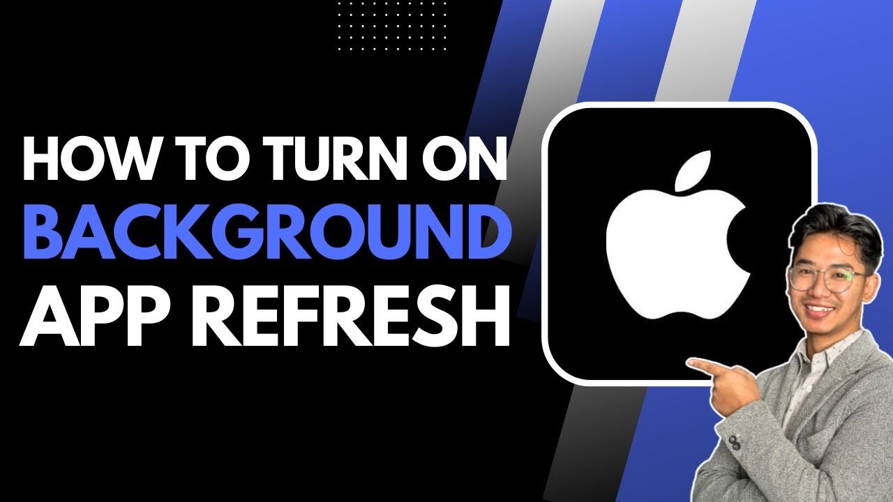 Turn ON Background App Refresh on iPhone - YouTube