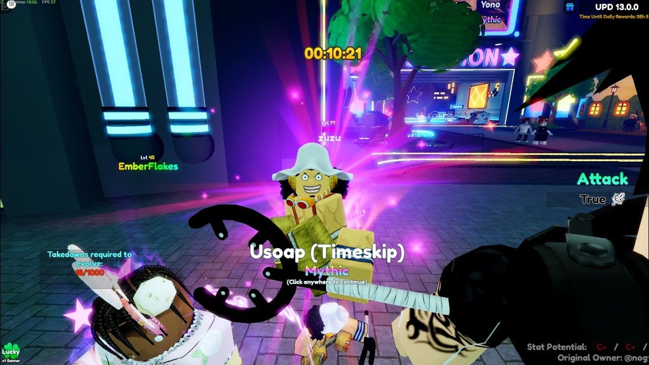 usoap (timeskip) anime adventures showcase NEW META ? - YouTube