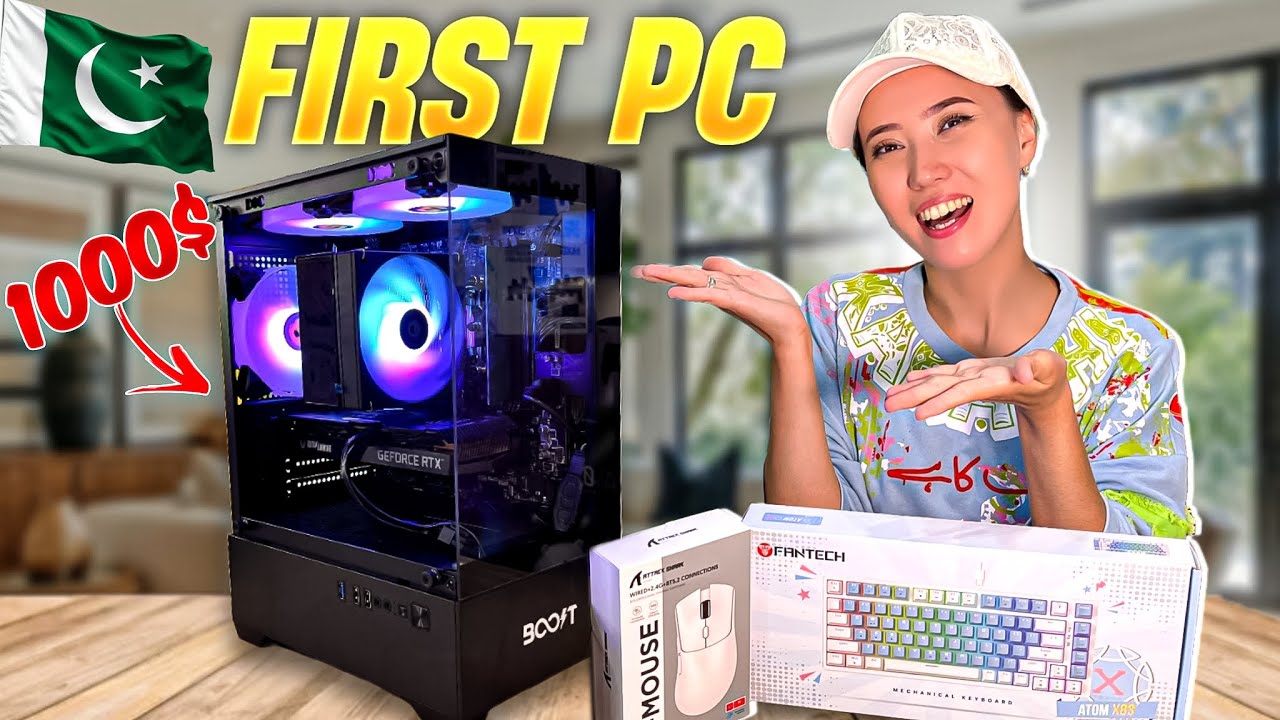 I Build my First PC Worth $1000 in PAKISTAN, Islamabad 🇵🇰 - YouTube