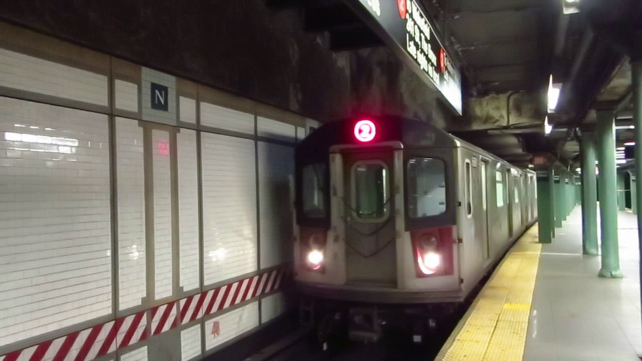 NYC Subway: Manhattan bound R142 2 Train entering Nevins St - YouTube