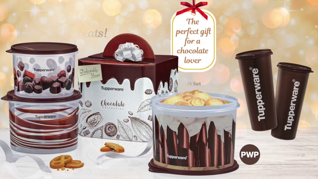 Tupperware Grand Choco Tower Gift Set - YouTube