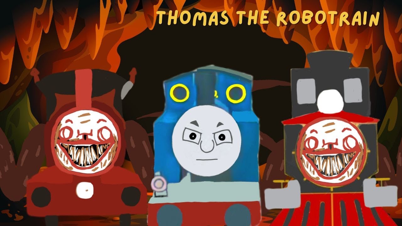 Thomas Robot VS Choo Choo Charles Animation - YouTube