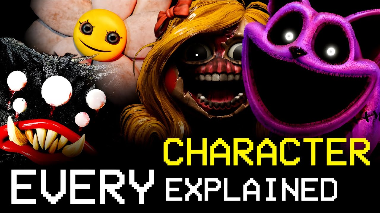 Poppy Playtime CHAPTER 3 - All 15 Characters Explained (mob ...