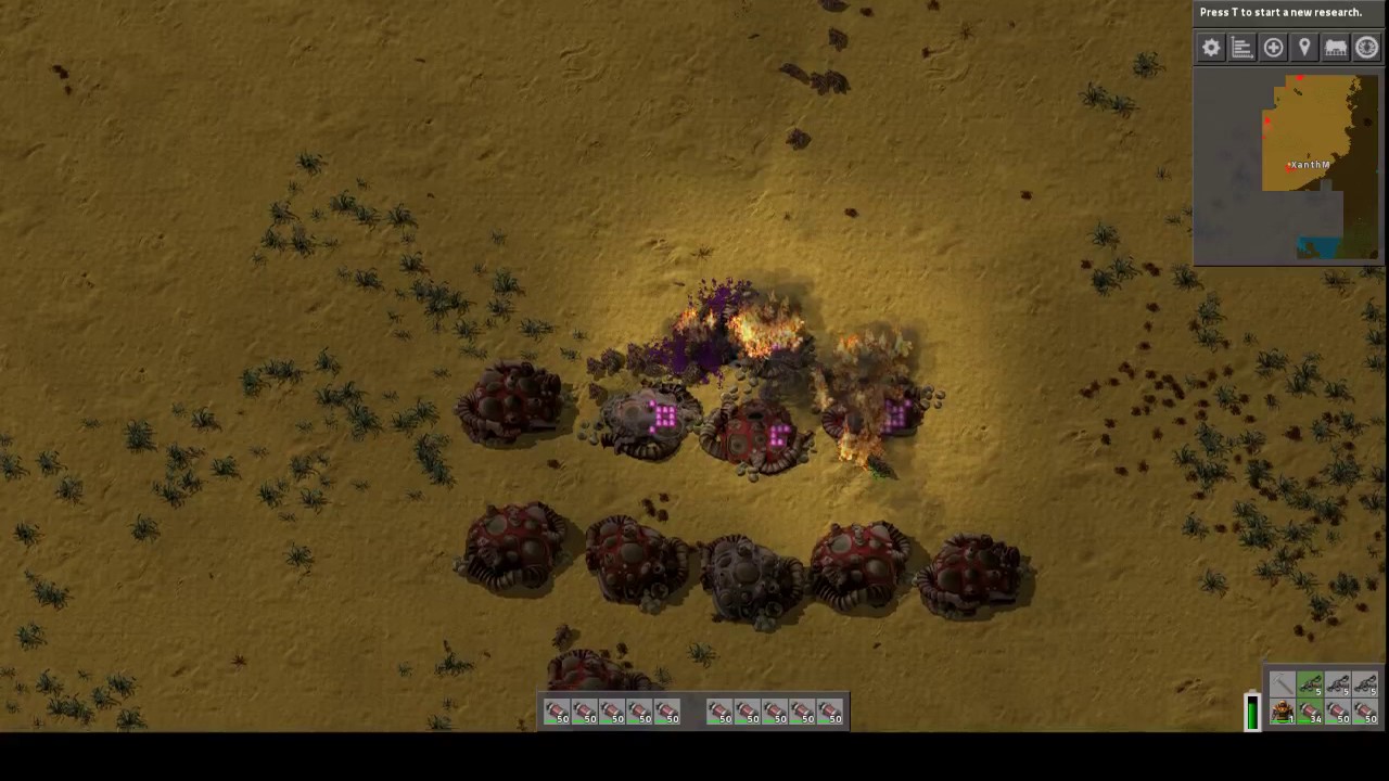 Fighting aliens in the best way possible! - Factorio - YouTube