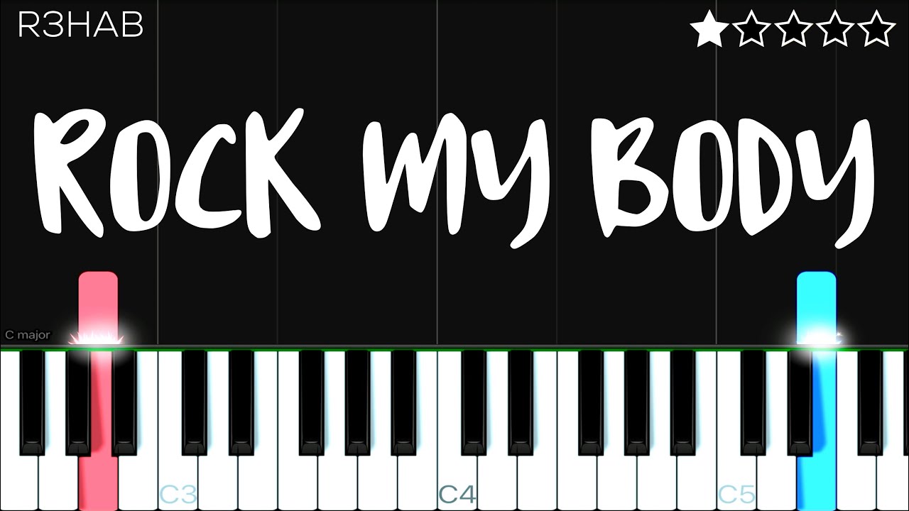R3HAB, INNA, Sash! – Rock My Body | EASY Piano Tutorial - YouTube