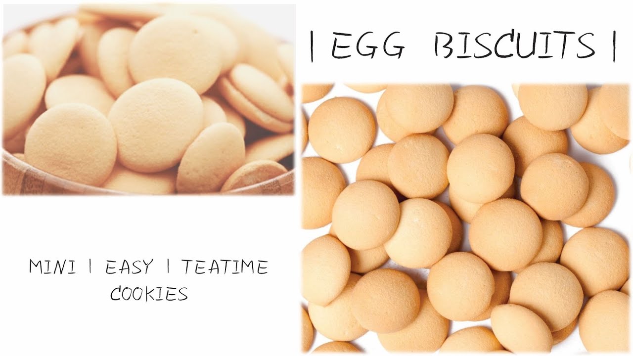 Egg Biscuits in 15 Mins | Easy Tea Time Snack Mini Coin Biscuits | 4 ...