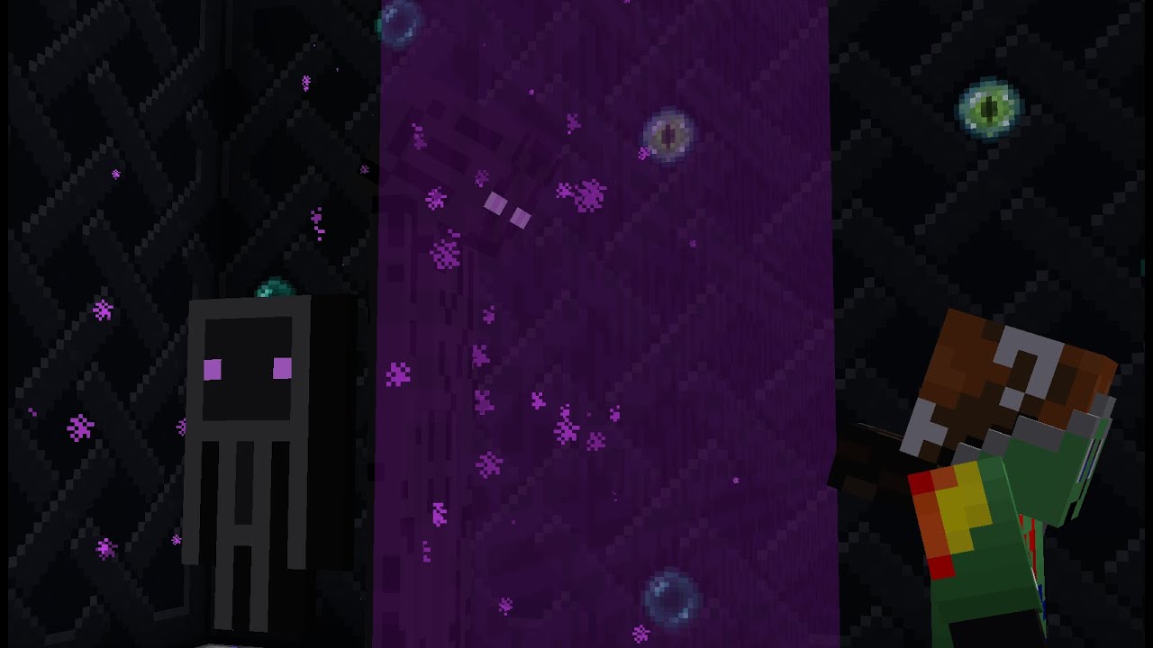 Minecraft Enderman Turns into Human!? - YouTube