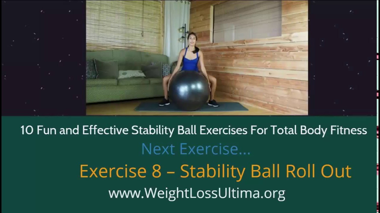 Exercise 7 – Stability Ball Reverse Extension for Toning Your Butt And ...